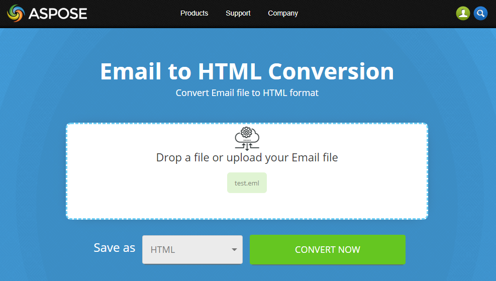 Free Online Email To HTML Converter File Format Apps Blog Aspose app