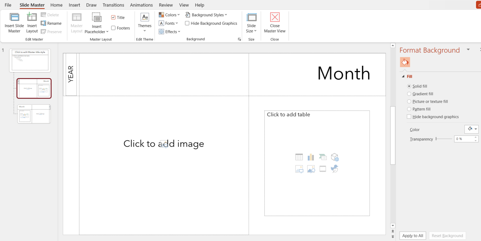 5 Easy Steps to Make a Calendar in PowerPoint