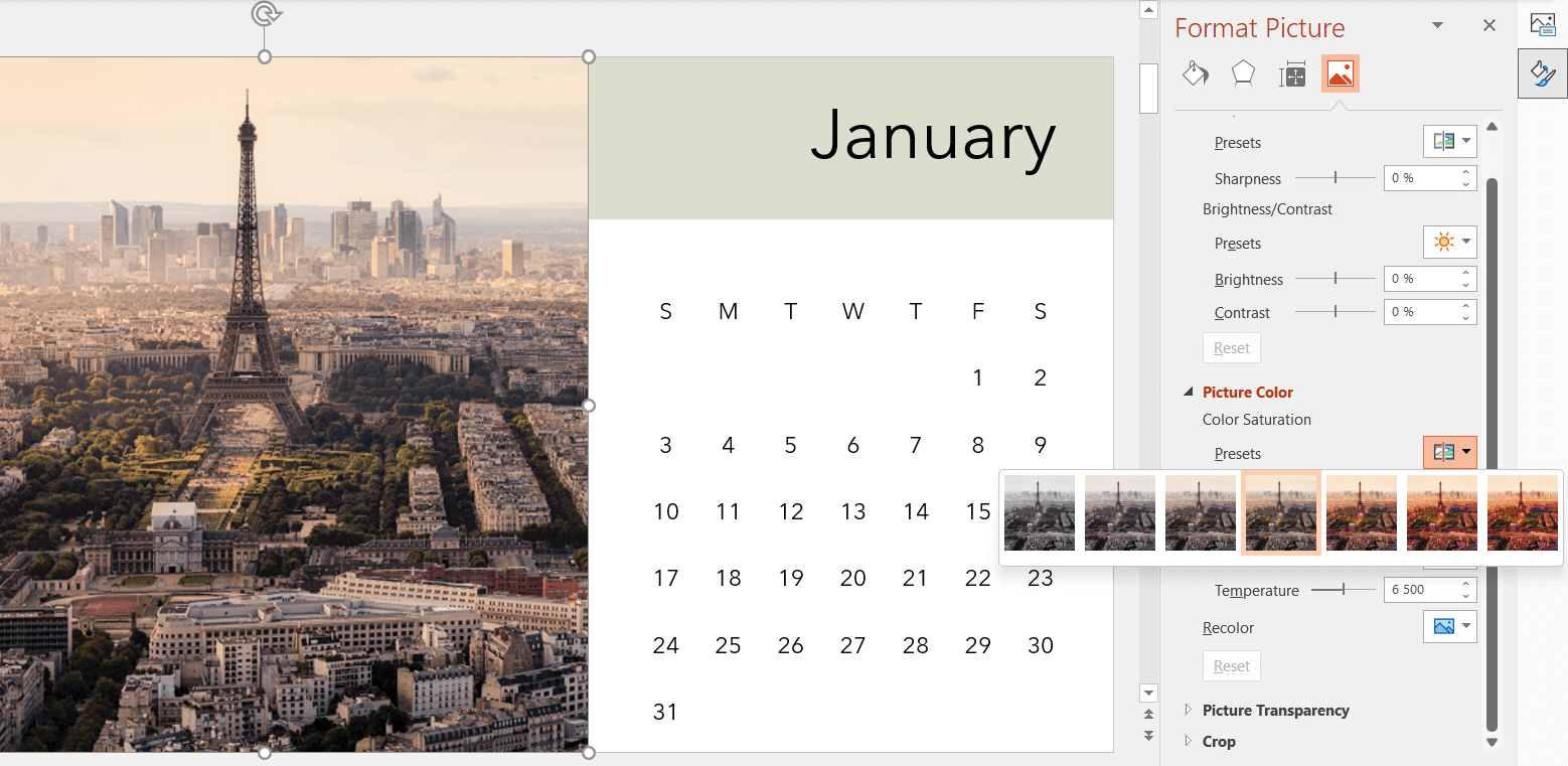 5 Easy Steps to Make a Calendar in PowerPoint