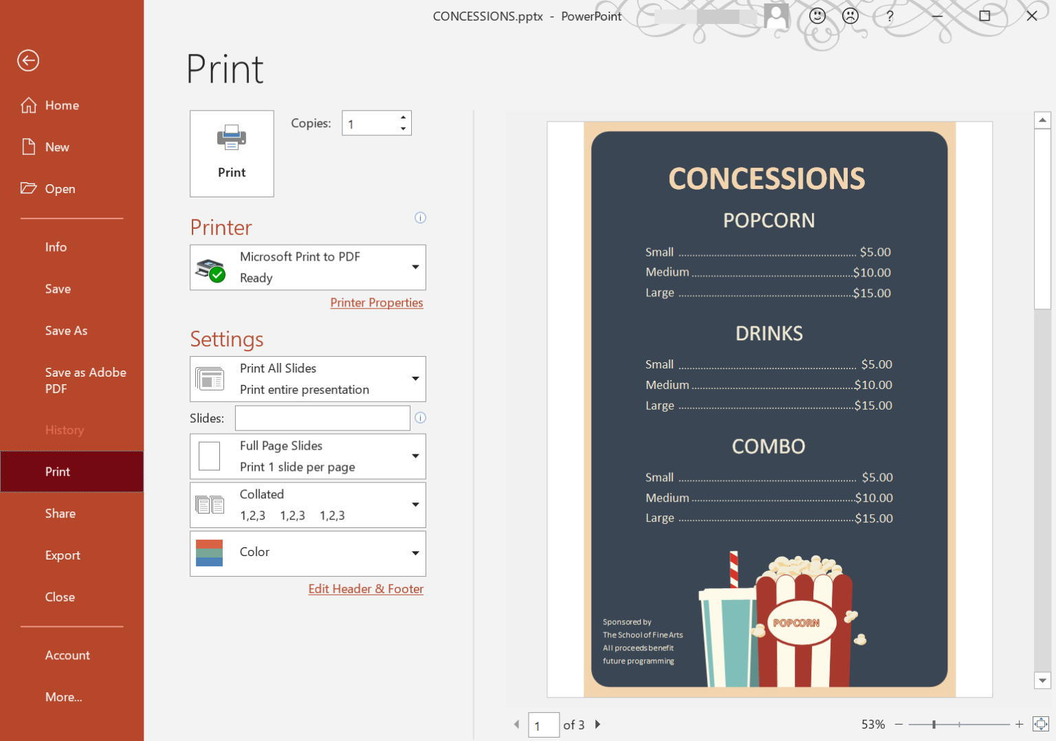 4 Steps To Create A Restaurant Menu In PowerPoint